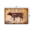 TIN SIGN Beef Cuts Metal Décor Wall Shop Farm Cow Kitchen Store BBQ ...