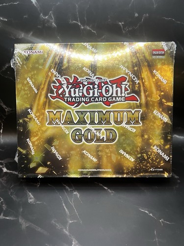 2020 YuGiOh Maximum Gold Box 4 Packs Of 7 Cards Each Per Box Factory ...