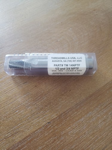 Threadmills USA TM 14NPTF Helical, 1/2 and 3/4 NPTF | eBay