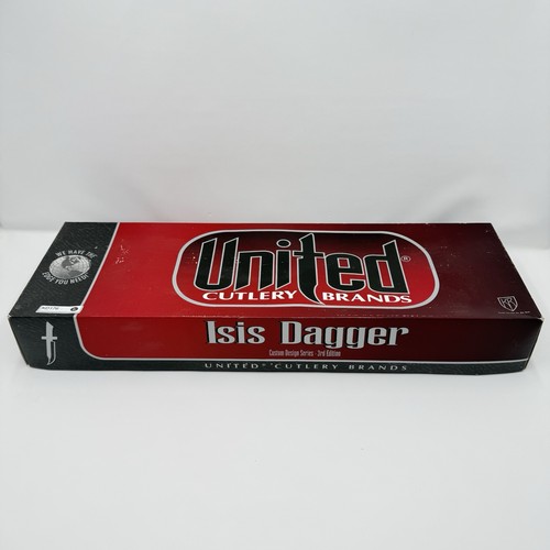United Cutlery Isis Dagger Third Edition Fixed Blade Knife With Display ...