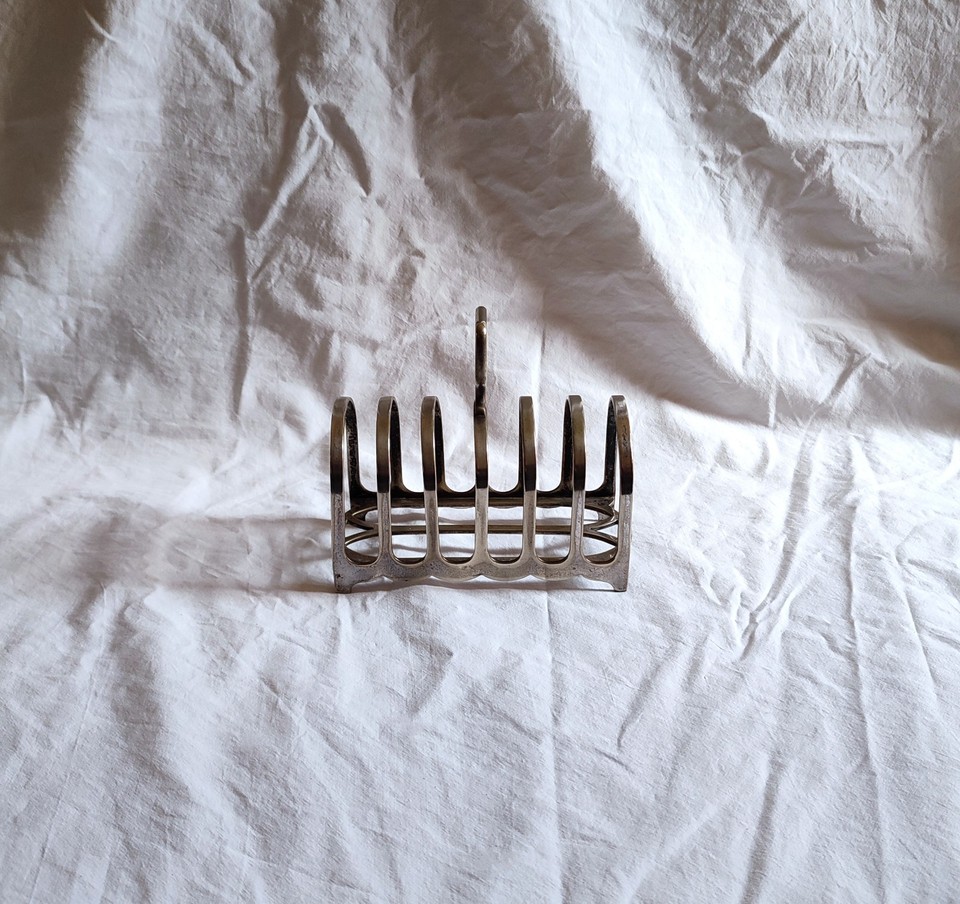 Antique Silver Plated Toast Rack – William Suckling & Sons, B'ham 1895 ...
