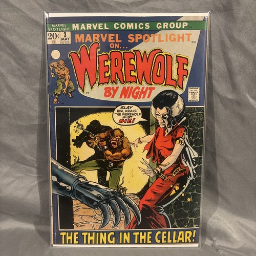 Marvel Spotlight #3 -VG- (1972) Werewolf By Night, 1st Mention of ...