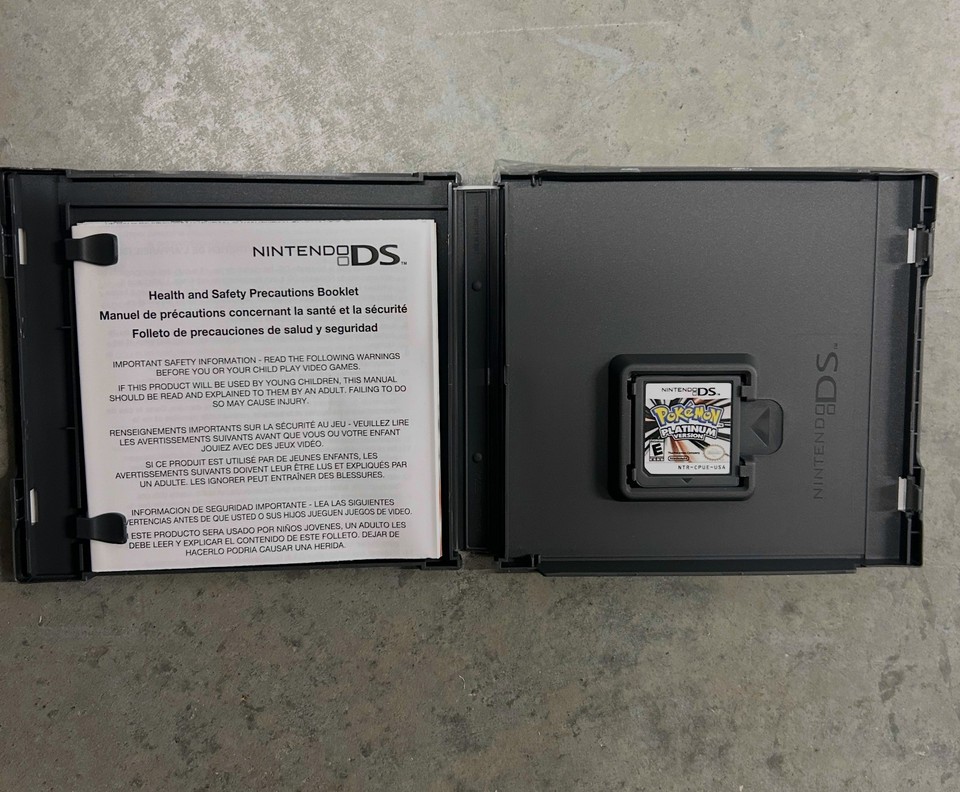 Pokemon Platinum Nintendo DS Game (2009) DS/2DS/3DS/DSi Game Set US Very Good | eBay