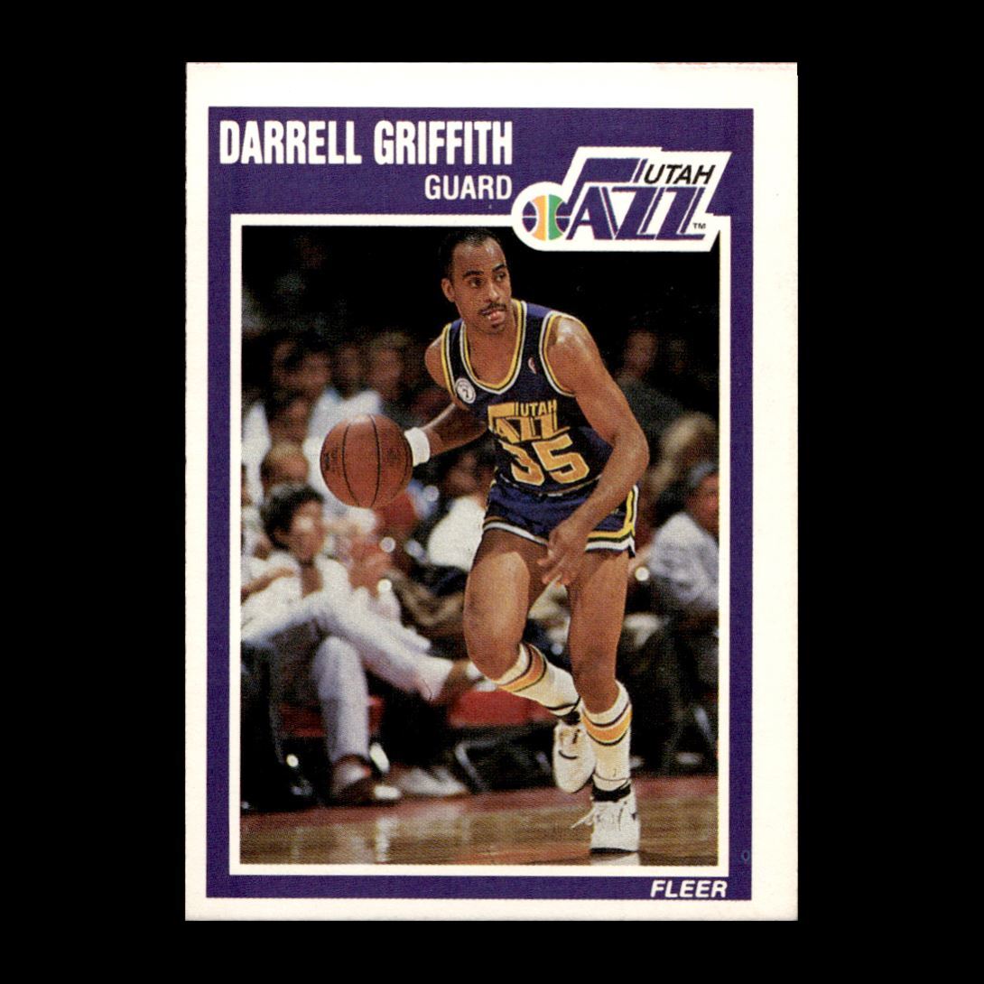 Darrell Griffith 1989-90 Fleer Utah Jazz #153 R328P 83 | eBay