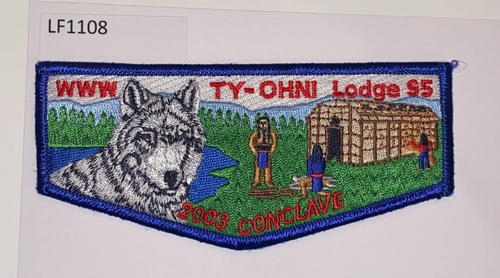 Boy Scout OA 95 Ty-Ohni 2003 Conclave Lodge Flap | eBay