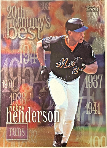 2000 TOPPS #234 RICKEY HENDERSON NEW YORK METS | eBay