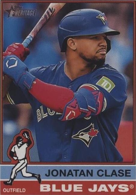 2025 Topps Heritage - Jonatan Clase #327 for sale online | eBay