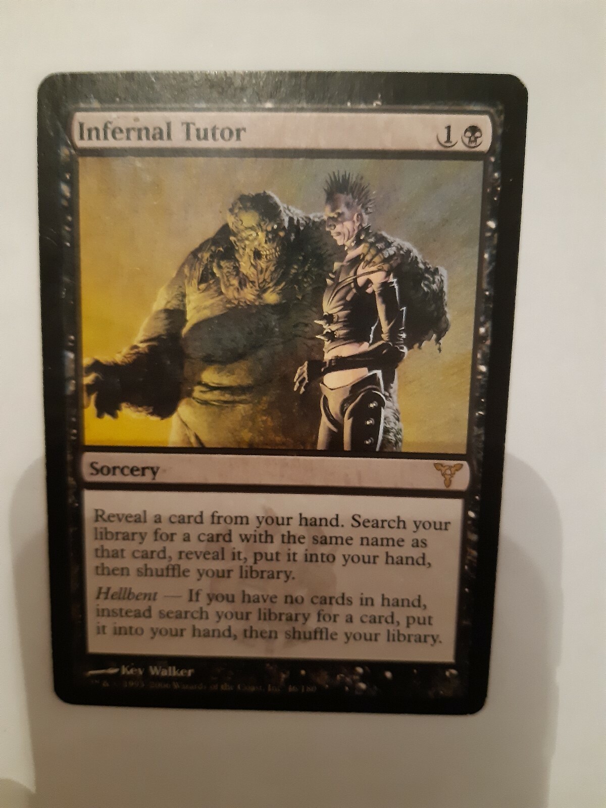 MTG. INFERNAL TUTOR. Dissension. Rare. NM | eBay
