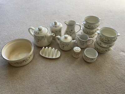 BHS Country Garland full set of tableware - teapots, jugs, dishes, more ...