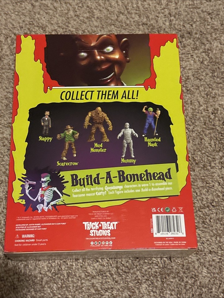 Goosebumps Night Of The Living Dummy Slappy Figure Sealed 2025 By Trick ...