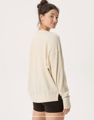 OFFLINE By Aerie Women’s Wow! Relaxed Waffle T-Shirt Color Heather ...