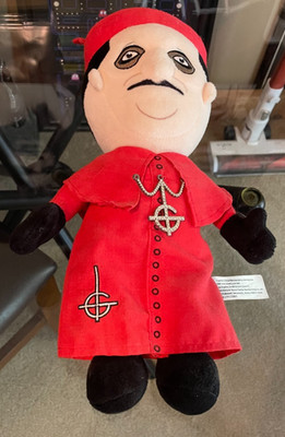 GHOST - Cardinal Copia - Plush - concert bought in 2019 - Prequelle era ...