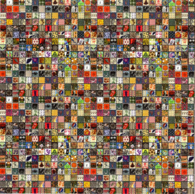 CLASSIC VINTAGE SAMPLER BLOTTER ART perforated paper sheet psychedelic ...
