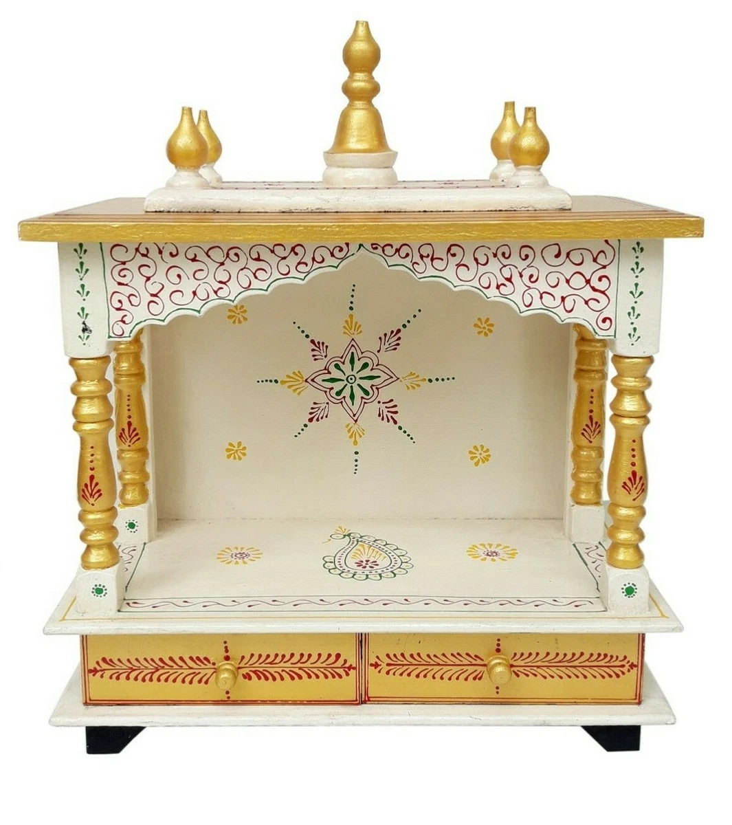 Simple Wooden Mandir Designs For Home - Homemade Ftempo