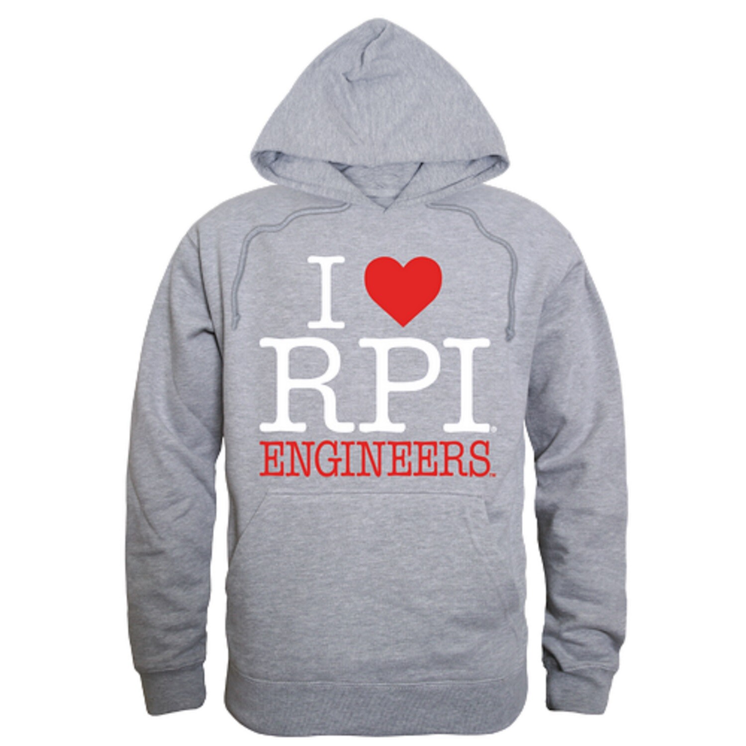 Rensselaer Polytechnic Institute Engineers RPI College I Love Hoodie ...