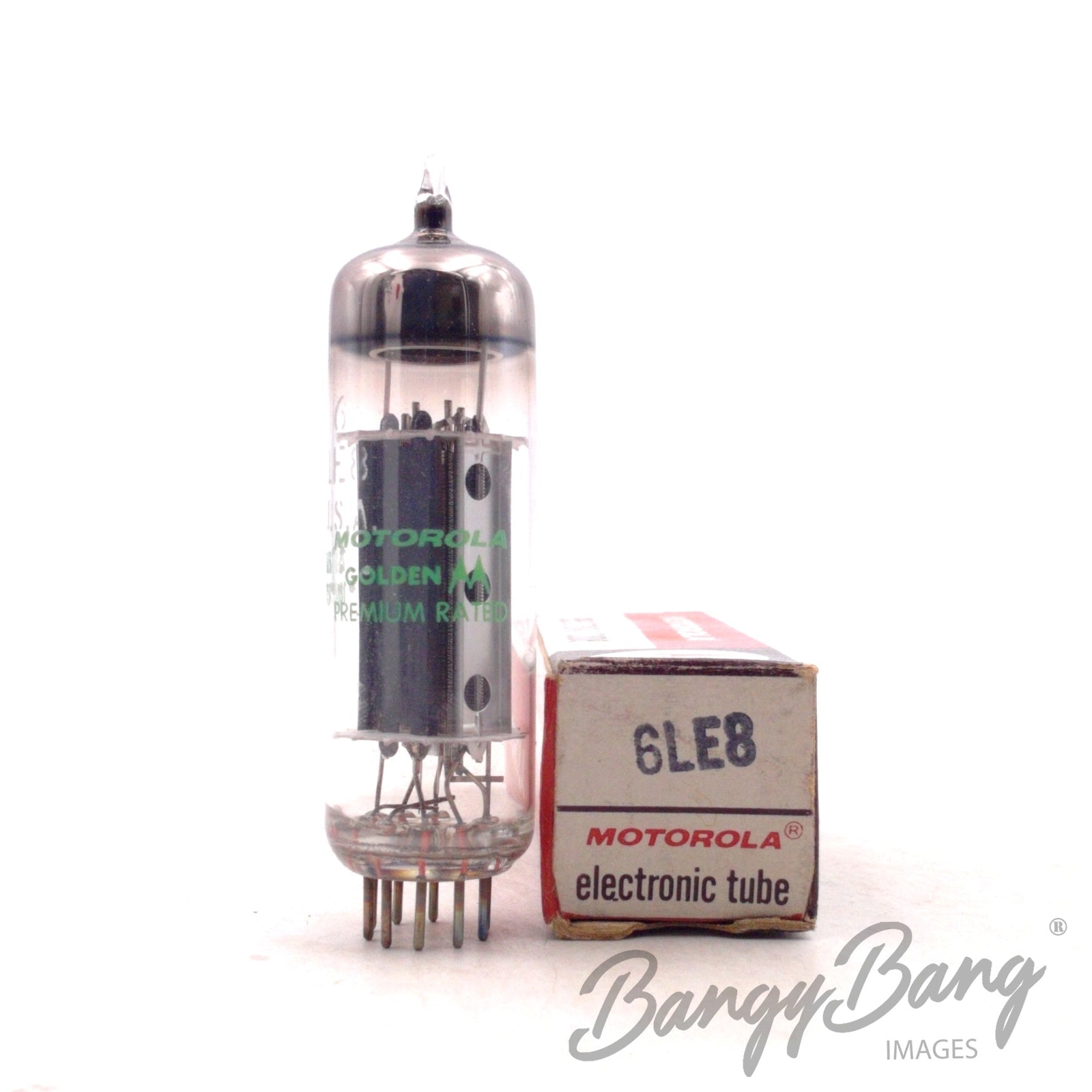 Motorola 6LE8 Twin Pentode Color Demodulator TV Audio Vacuum Tube Valve ...
