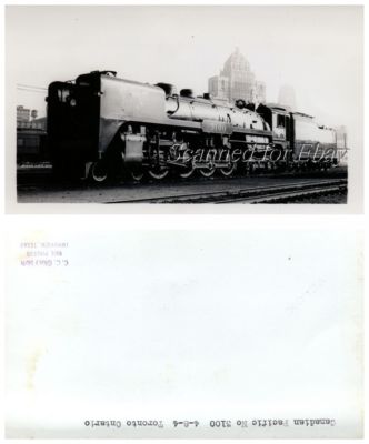 Canadian Pacific #3100 Toronto Ontario VINTAGE PHOTO-Railroad | eBay