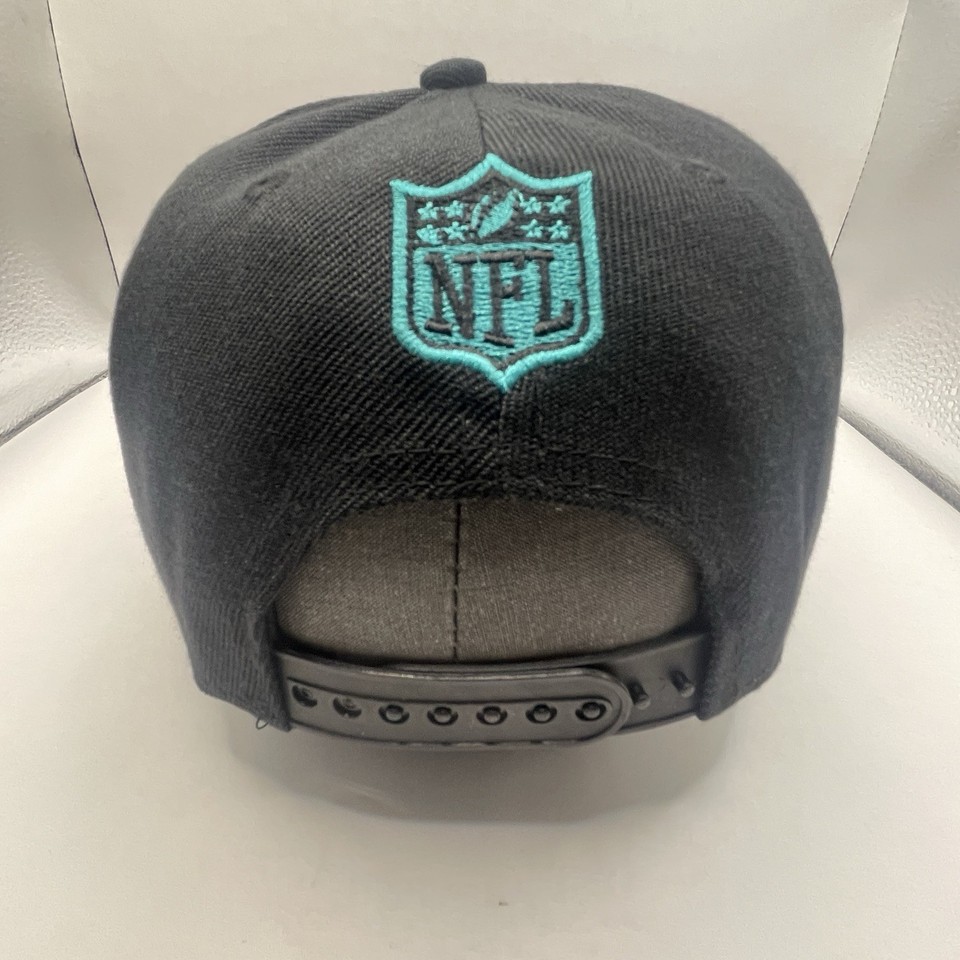 Miami Dolphins Hat Cap New Era NFL Adjustable Snapback Black Gray ...