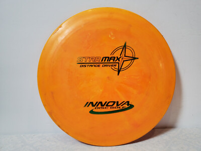 Innova Star Max PFN Orange w Black Stamp Disc Golf Distance Driver 175 ...