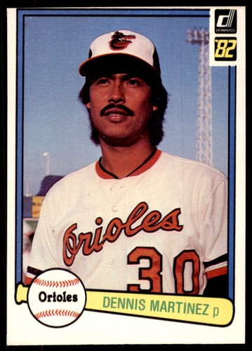 1982 Donruss Baseball Card Dennis Martinez Baltimore Orioles #79 | eBay