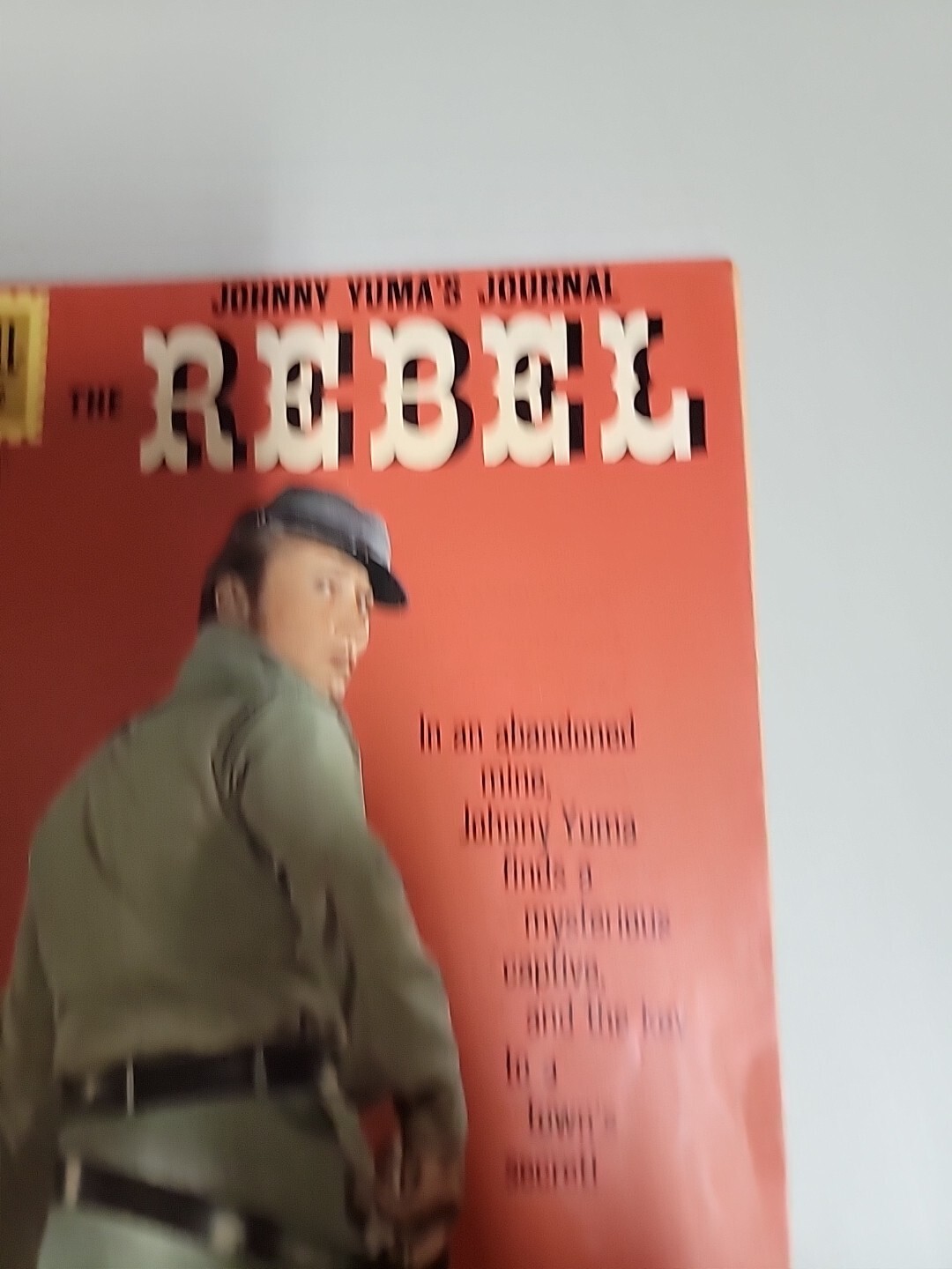 THE REBEL #1262 - Dell Four Color Comics - 1962 NICK ADAMS JOHHNY YUMA ...