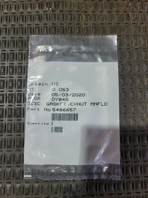 Cummins Gasket Exhaust Manifold 5486657 X8 for sale online | eBay