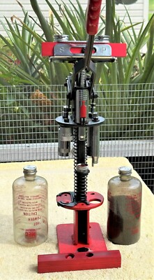 VINTAGE MEC 12 GA. RELOADING PRESS WITH EXTRAS AS PICTURED AND ...