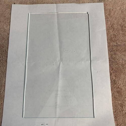 Original Glass Panel For Oak Vista Astro gumball Candy vending machine ...