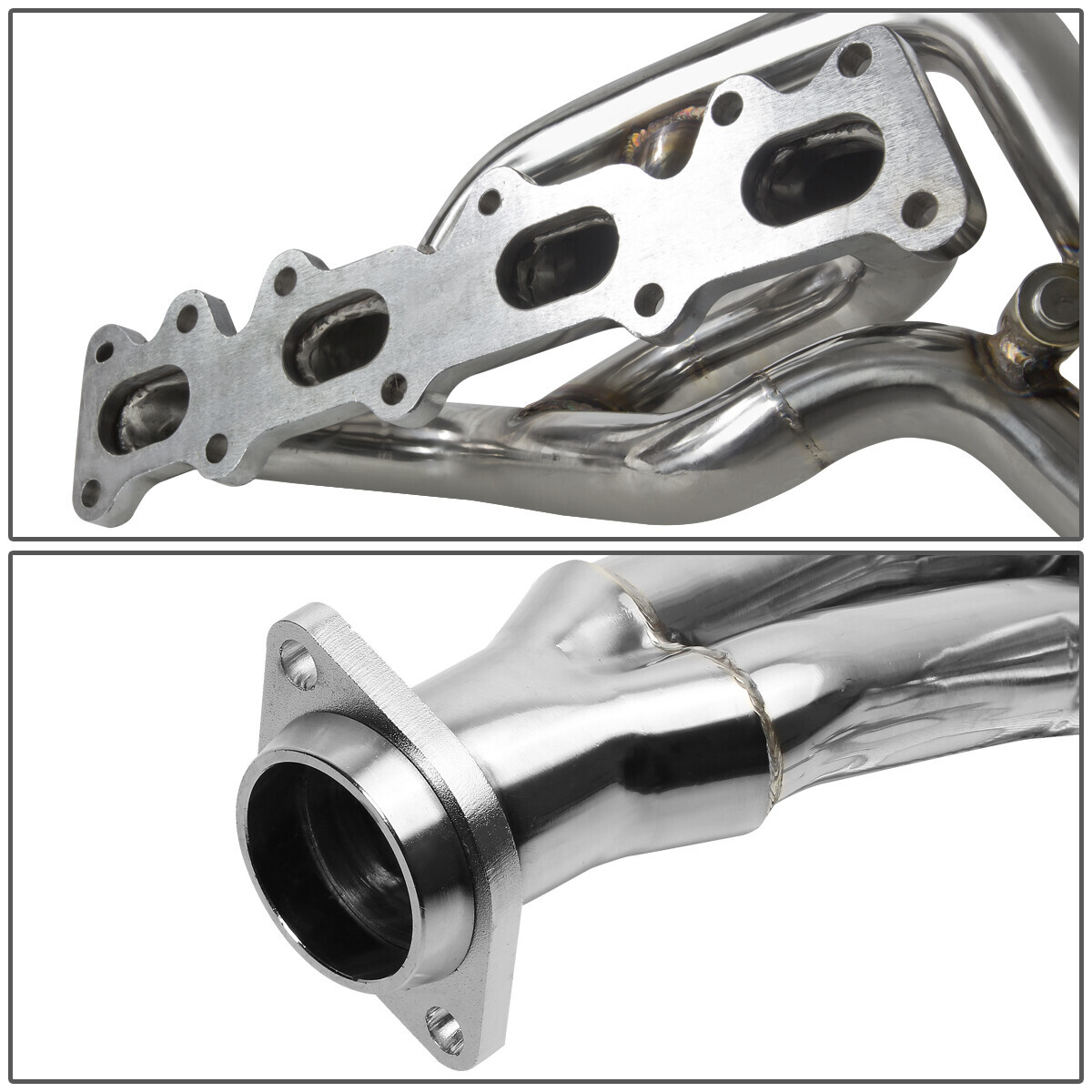 STAINLESS STEEL 4-2-1 HEADER FOR MERCEDES BENZ W202/203 2.2/2.3 EXHAUST ...