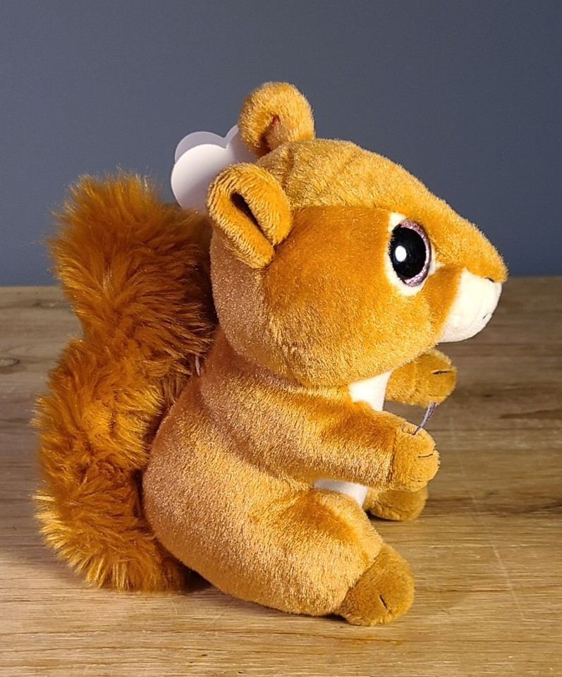 2022 TY Beanie Baby - SQUIRE the Brown Squirrel (6 inch) Stuffed Plush ...
