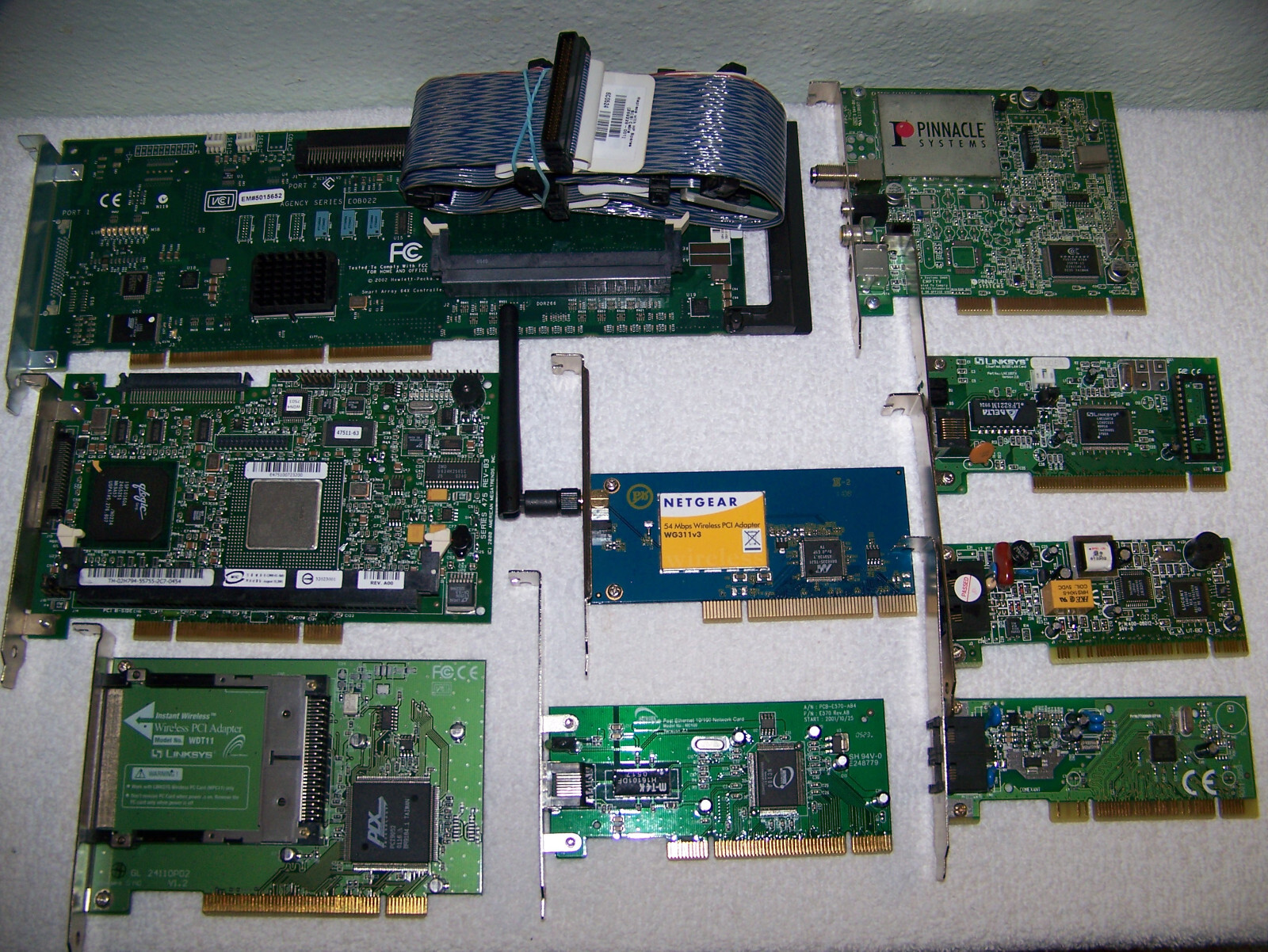Computer Card Lot Modem Scsi Nic Wireless 56K and more | eBay