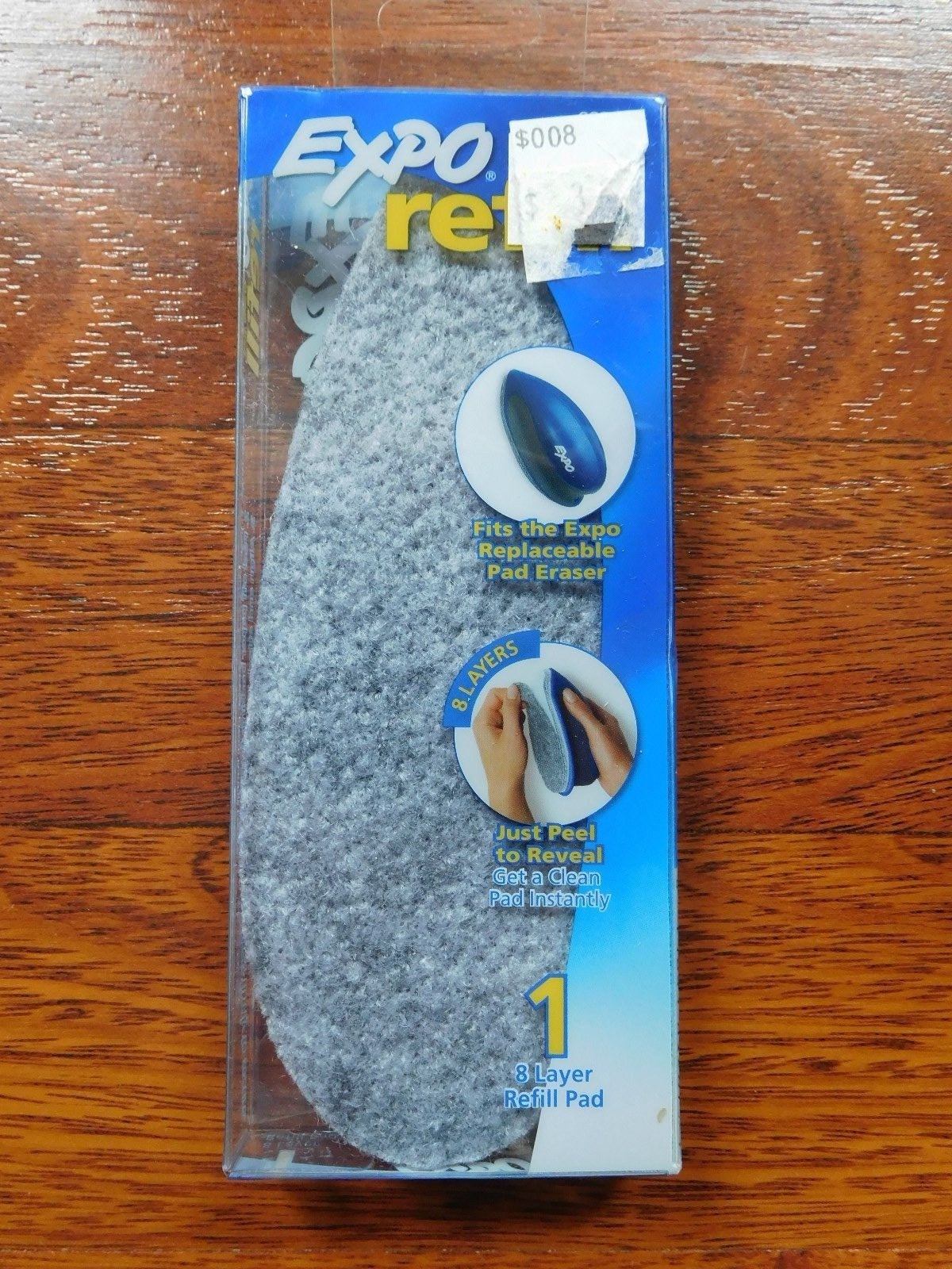 Expo Eraser 8 Layer Refill for Replaceable Pad Eraser | eBay