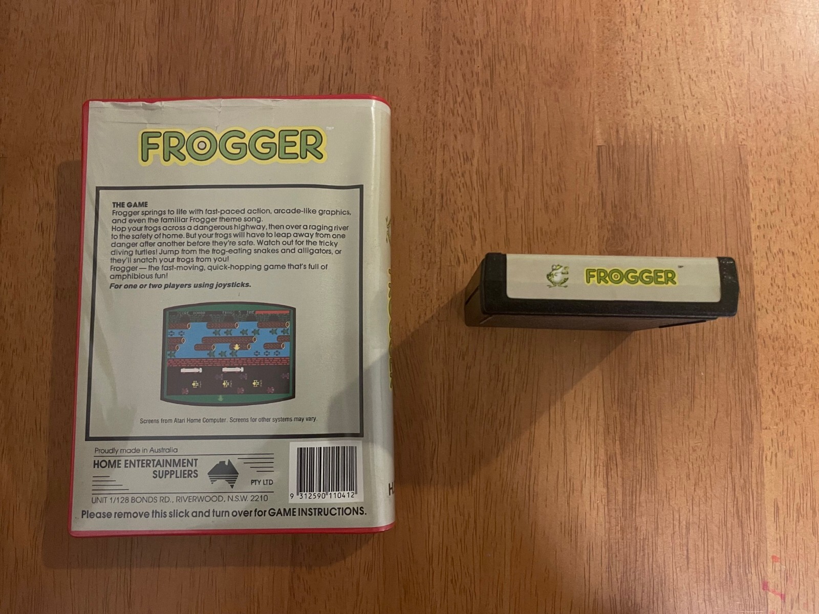 Frogger with Box & Manual - Atari 2600 game - Pal - Lot 1 | eBay