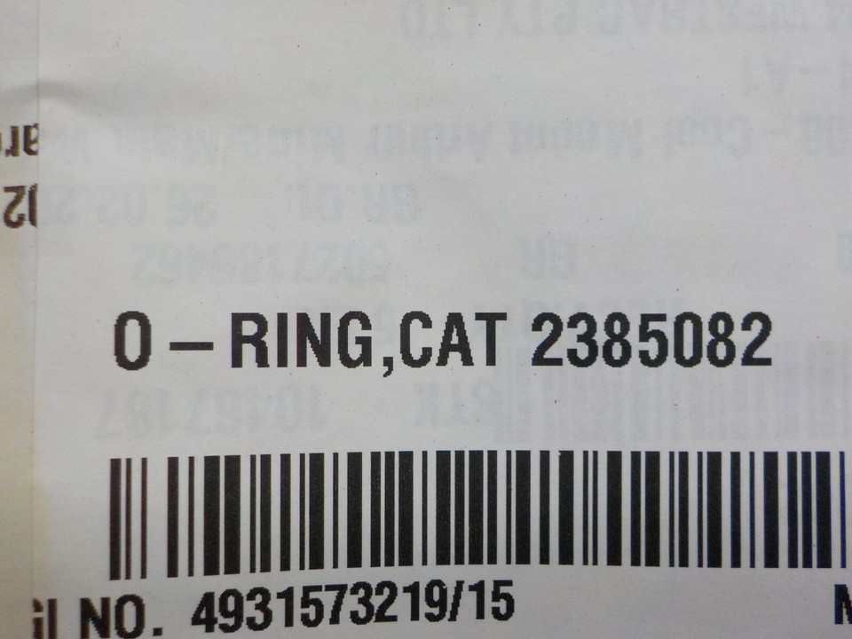 2 X CAT, Caterpillar 238-5082, O-ring 2385082, Genuine Caterpillar | eBay