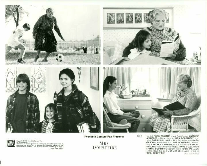 Matthew Lawrence Mrs Doubtfire