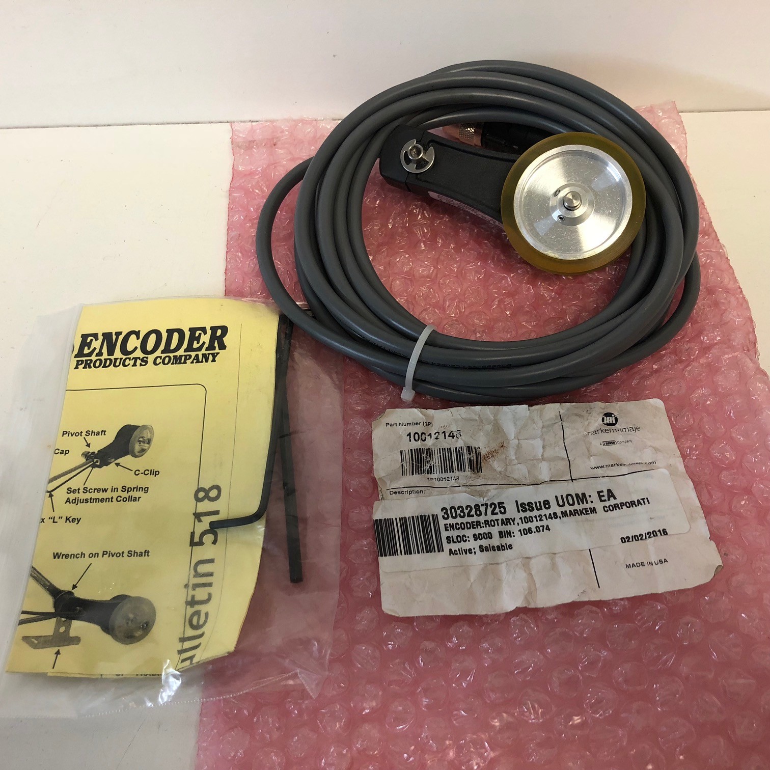 NEW OLD STOCK! MARKEM-IMAJE ENCODER PRODUCTS ENCODER KIT REV. AB ...