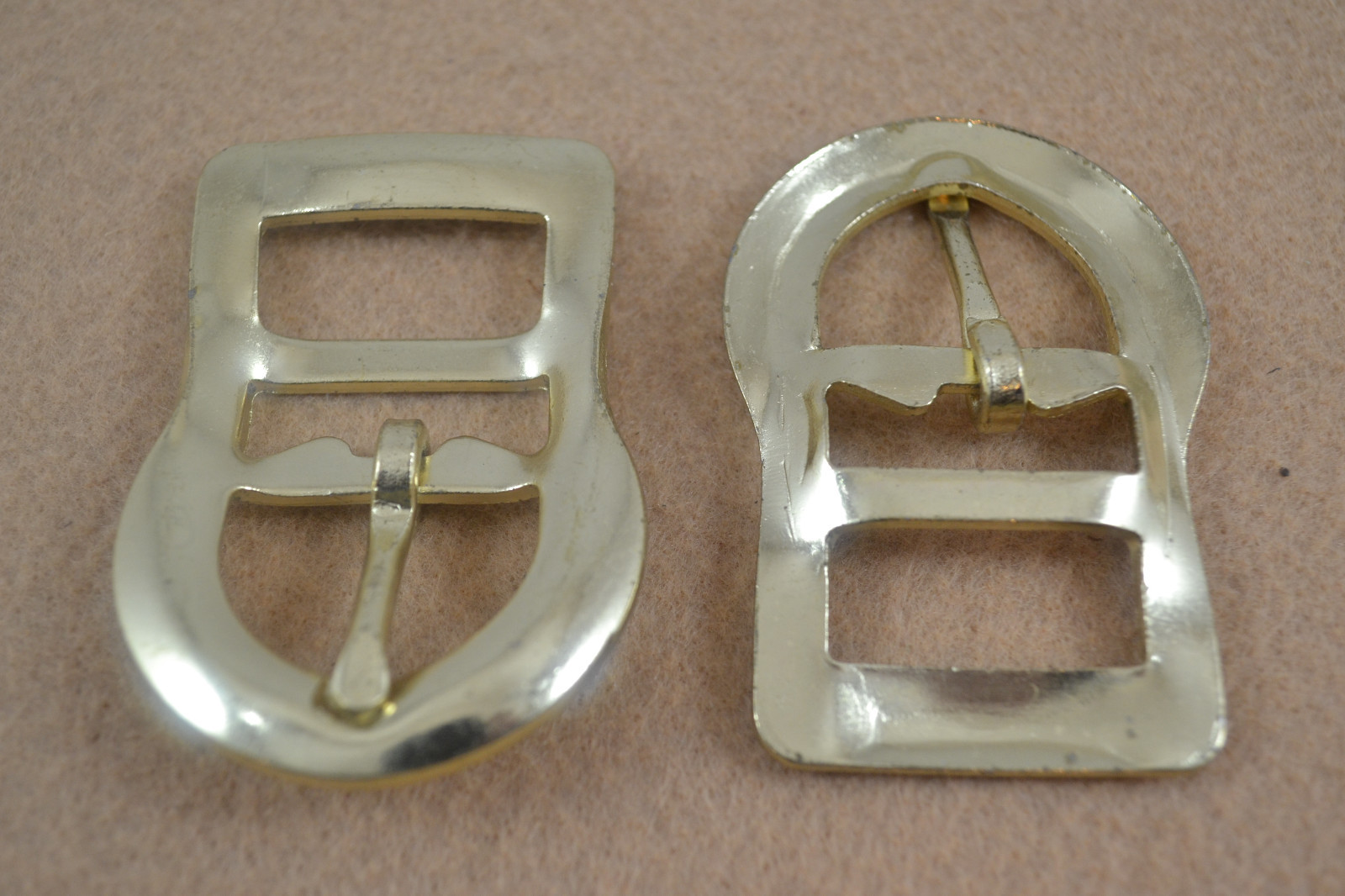 Halter Buckle - 1" - Brass Plated - Stamped Steel - Pack of 6 (A57) | eBay