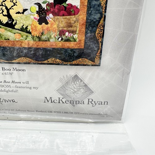 Once In A Boo Moon McKenna Ryan Block ONE Quilt Pattern Which Witch Is ...