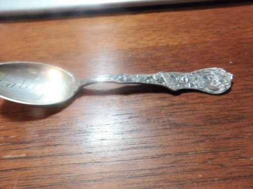 Sterling silver souvenir spoon November 6 " 31 grams | eBay