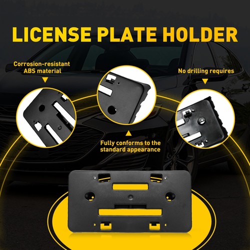 For 2019-2023 Chevrolet Malibu Front License Plate Frame Holder Bracket ...