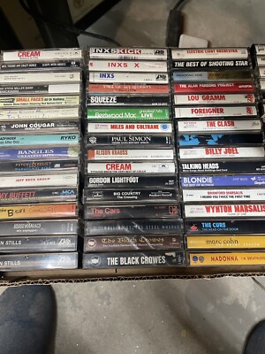 Classic Rock Cassette Tapes~Pick Your Own~ALL GENRES~MOST TESTED~LIST ...