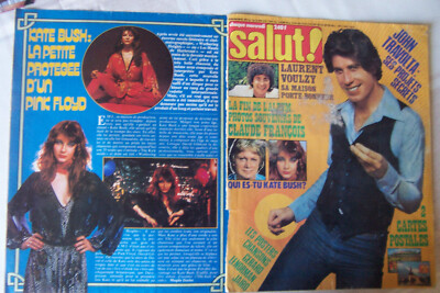 kate Bush , la petite protégée d'un Pink Floyd, french clipping . | eBay