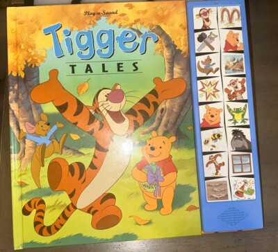 Walt Disney Tigger Tales Play-a-Sound Book Vtg Hardcover 2000 Tested ...