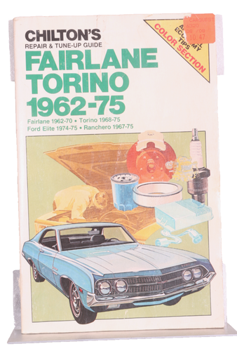 Fairlane Torino Ranchero Repair Manual 1962 1963 1964 1965 1966 1967 ...