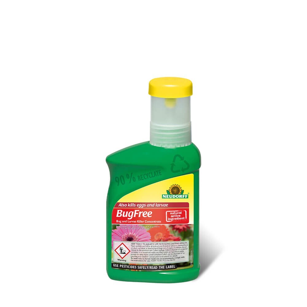 Natural Pyrol Bug and Larvae Killer Neudorff Bugfree Concentrate 250ml ...