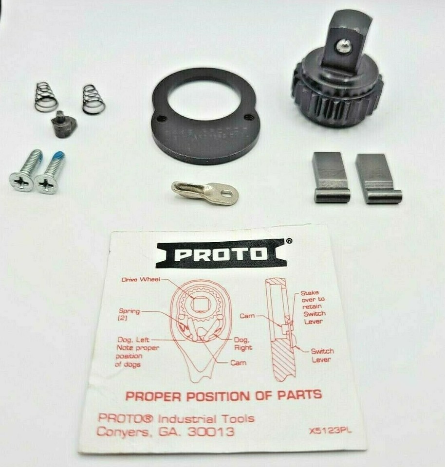 J5449RK 1/2" Drive OEM Ratchet Repair Kit Fits Model 5449 Proto | eBay