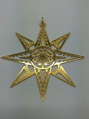 2003 Sterling Silver 925 Gold Plate MMA Metropolitan Museum of Art Star ...