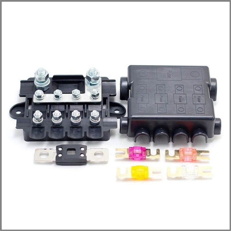 Power Distribution Busbar 5 Ways MIDI Way MEGA Holder Fuse Box for Car ...