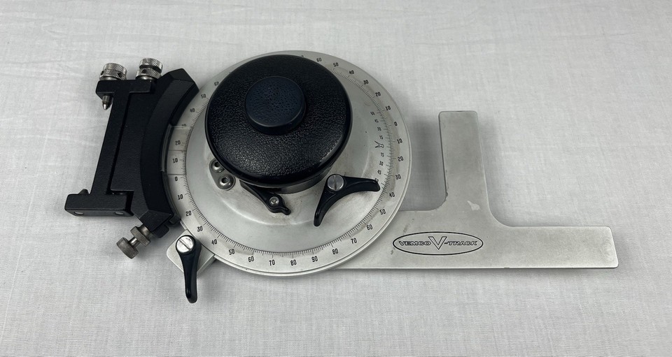 Vintage Vemco V-Track Architect Drafting Part Protractor Head Crafting ...