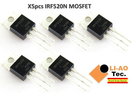5pcs IRF520N TO-220 TO220 IRF520 IRF520NPBF MOSFET | eBay